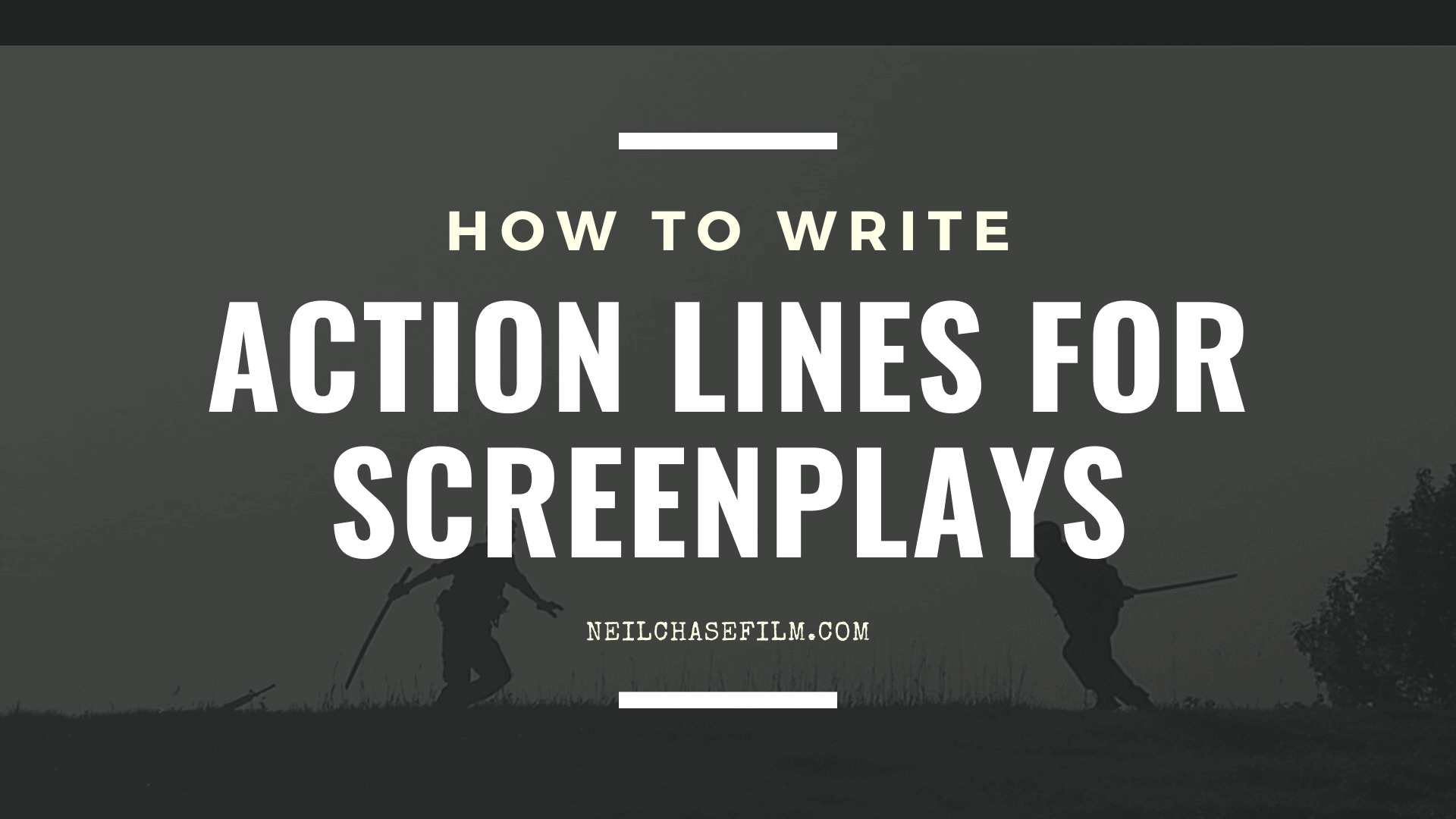 How To Write Screenplay Action Lines Tips Examples 