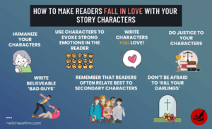 How to Make Readers Fall in Love With Your Characters [7 Tips]