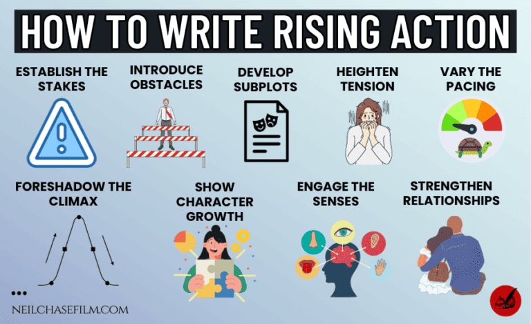 How to Write Rising Action That Drives Your Story Forward