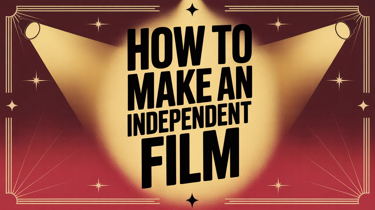 How to Make An Independent Film: A Guide for Filmmakers