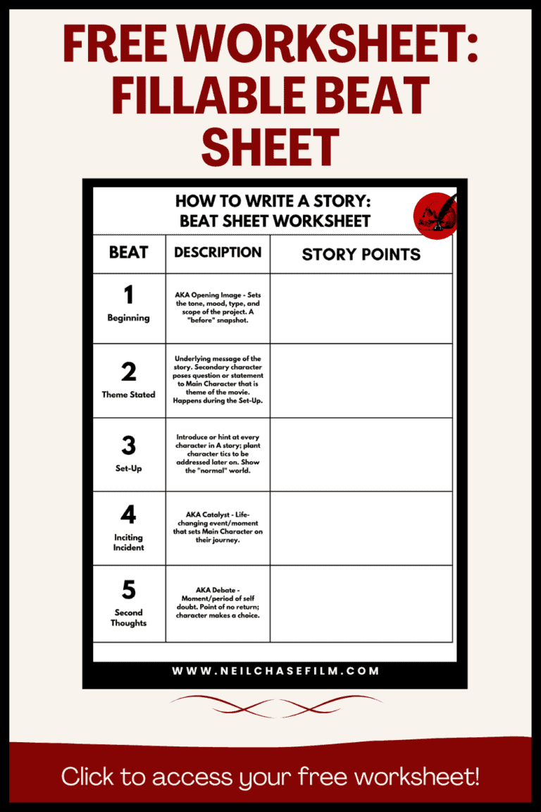 Save The Cat Beat Sheet For Screenwriters [+ FREE Template]