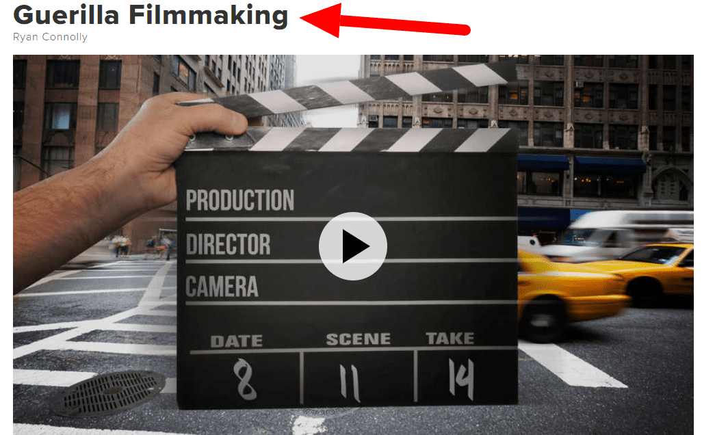 The 9+ Best Online Filmmaking Courses [in 2024]