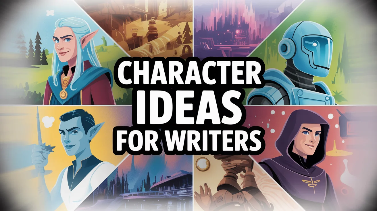 75+ Brilliant Character Ideas to Inspire Your Fiction Writing