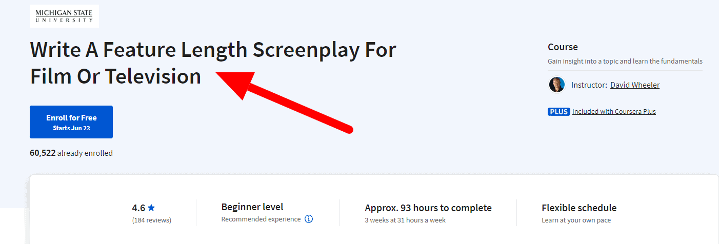 The 7+ Best Online Screenwriting Classes for 2025 [Free & Paid]