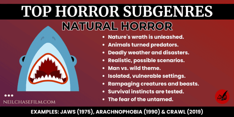The Top 17+ Horror Subgenres Explained [Horror Movie Guide]
