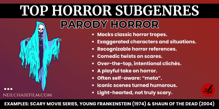 The Top 17+ Horror Subgenres Explained [Horror Movie Guide]