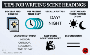 How to Write Scene Headings: A Guide for Screenwriters