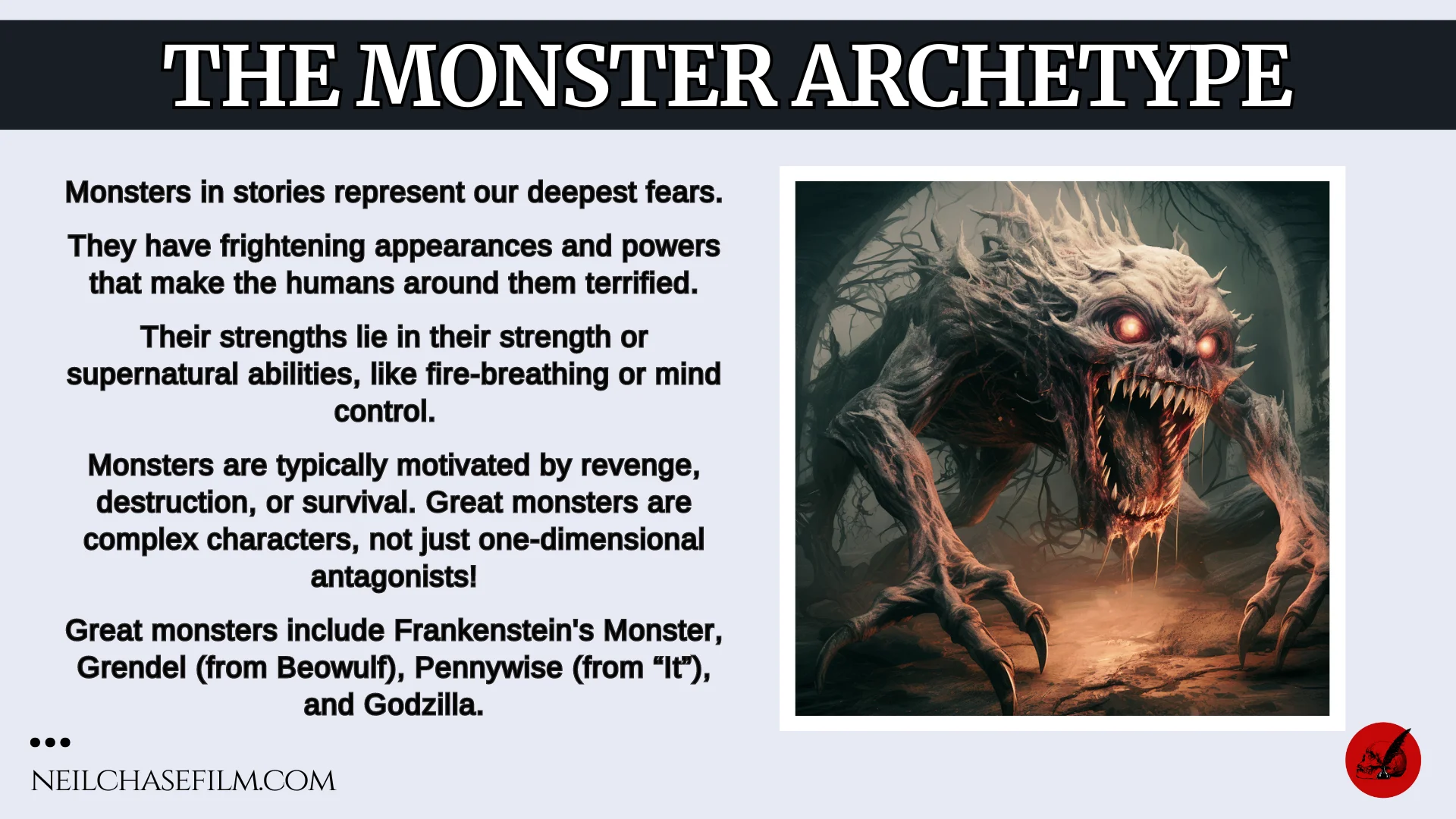 How to Write a Monster Archetype Character In a Story
