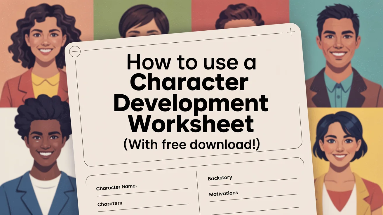 How to Use a Character Development Worksheet [With Free Download!]