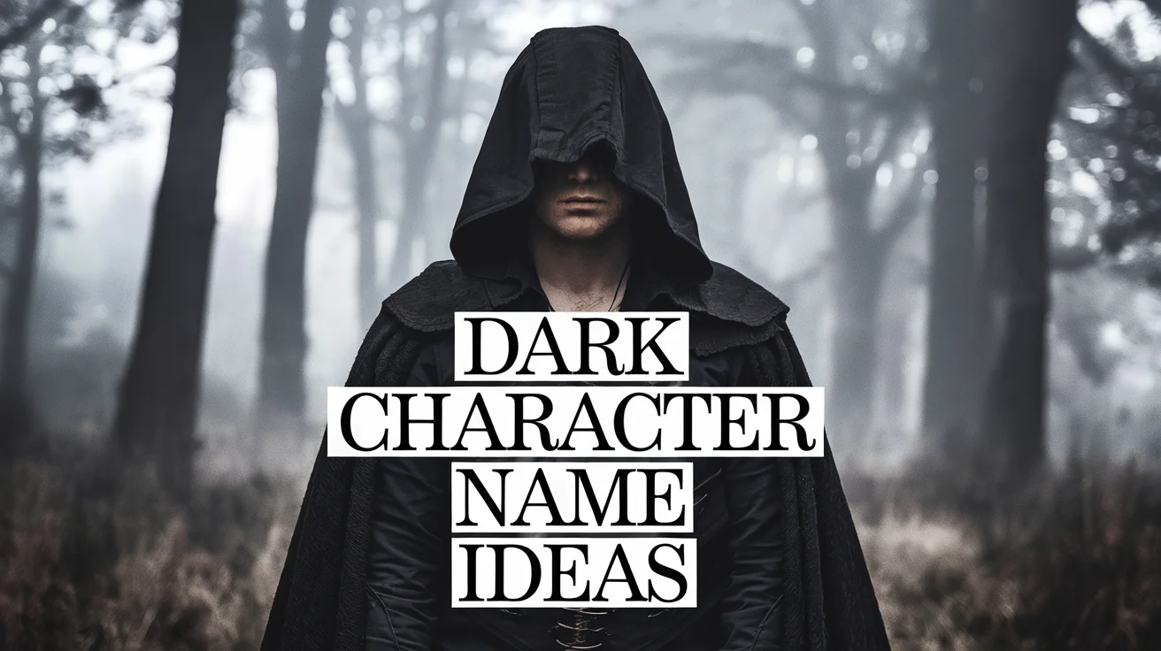 167+ Dark Character Names for Horror, Fantasy, and Thriller Writers