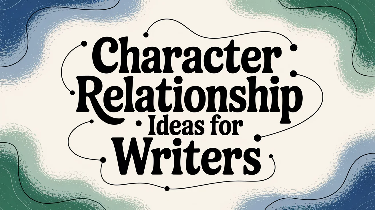 Ultimate List of 55+ Character Relationships & Dynamics for Writers