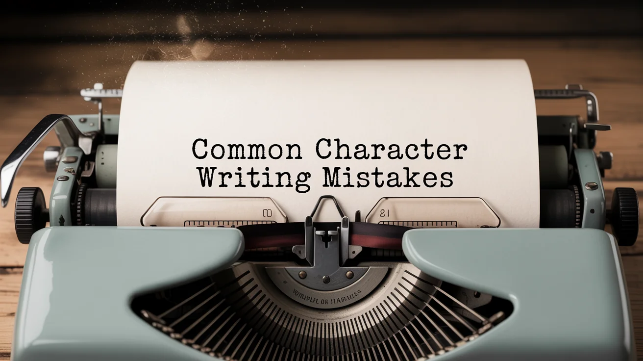 The 5 Worst Character Writing Mistakes (And How to Avoid Them!)